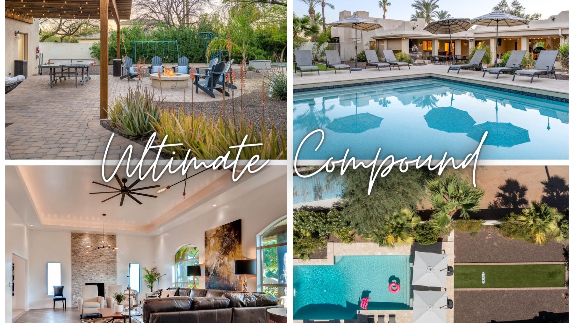 Ultimate Compound: 7 Bedroom Vacation Home | Stay With Style